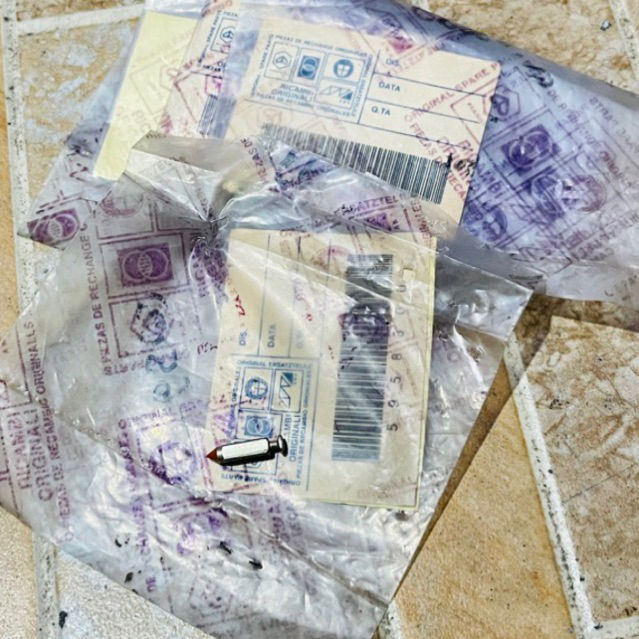 Float needle 2 float needle dexsel vespa super, sprint, px series ...