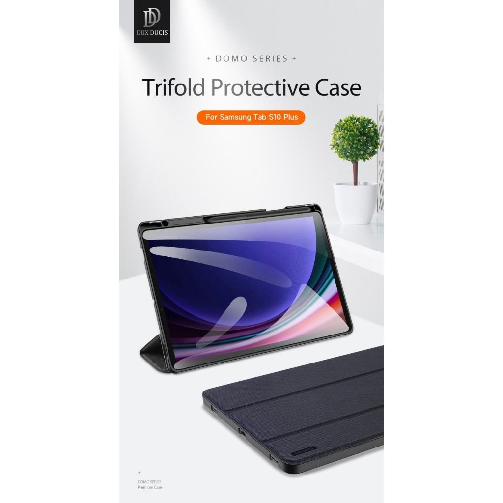 Domo SERIES CASE FOR SAMSUNG TAB S10 PLUS / S9 FE PLUS / S9 PLUS COVER ...