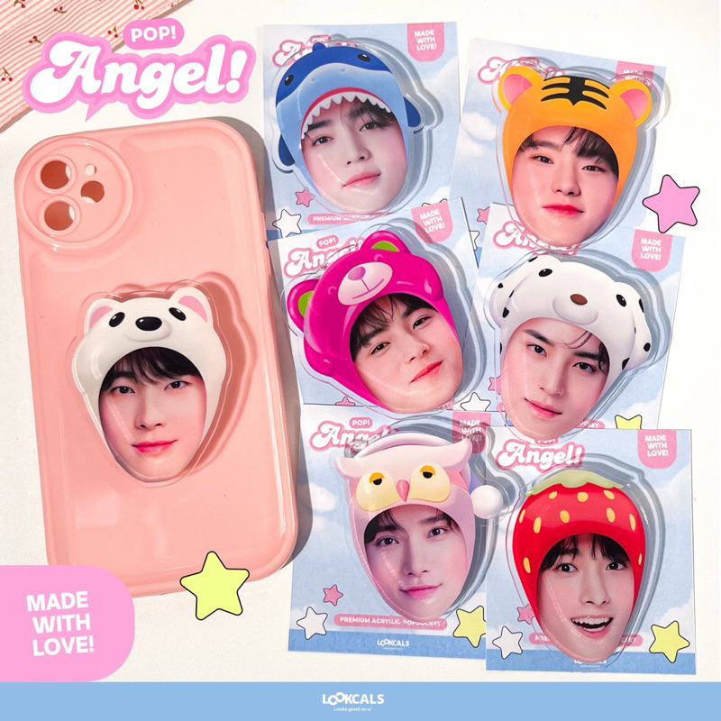 Pop Socket Griptok Angel Version SEVENTEEN – Exclusive Accessories for ...