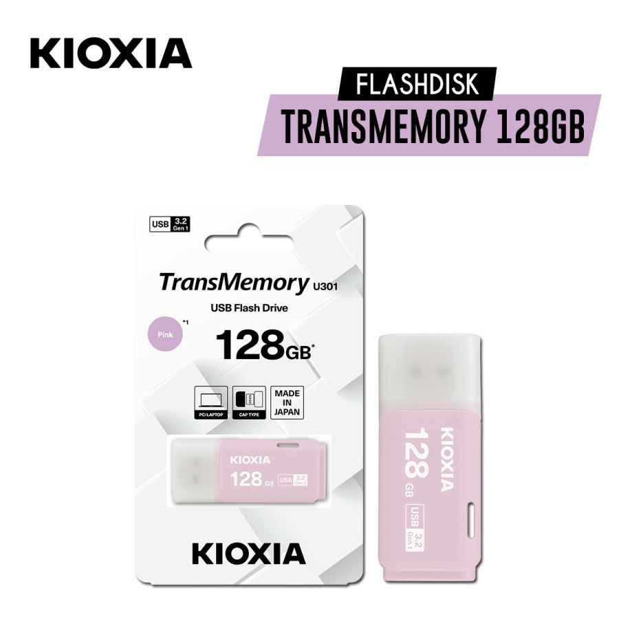 Kioxia flash disk 128GB U301 USB3.2 Original Japan Quality 5 Year ...