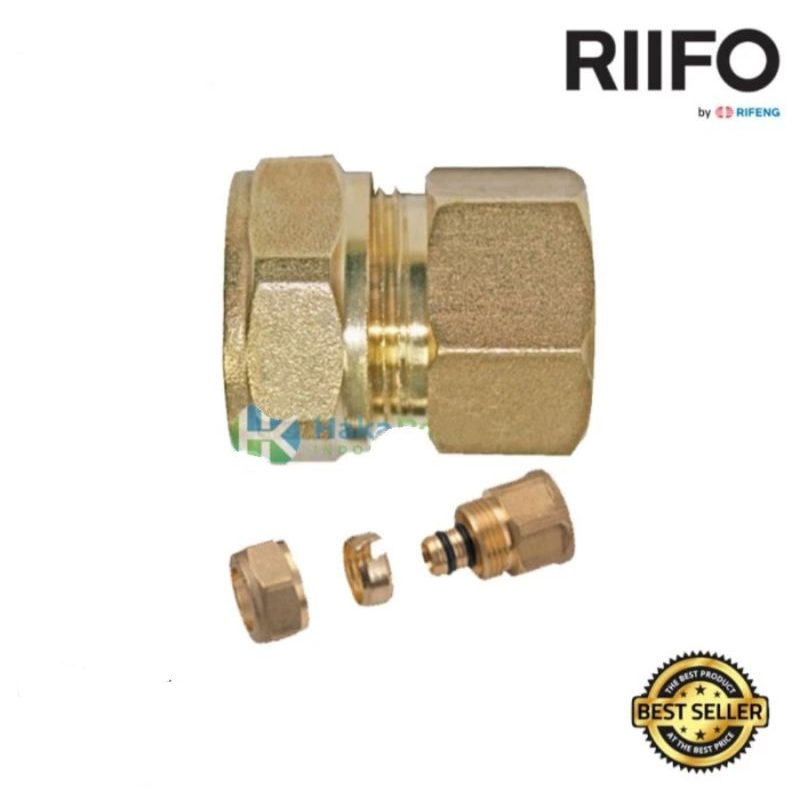 Sdd Rifeng Hot Water Pipe 3/4 x 1/2 inch Female Socket PEX 1620 x 1/2 ...