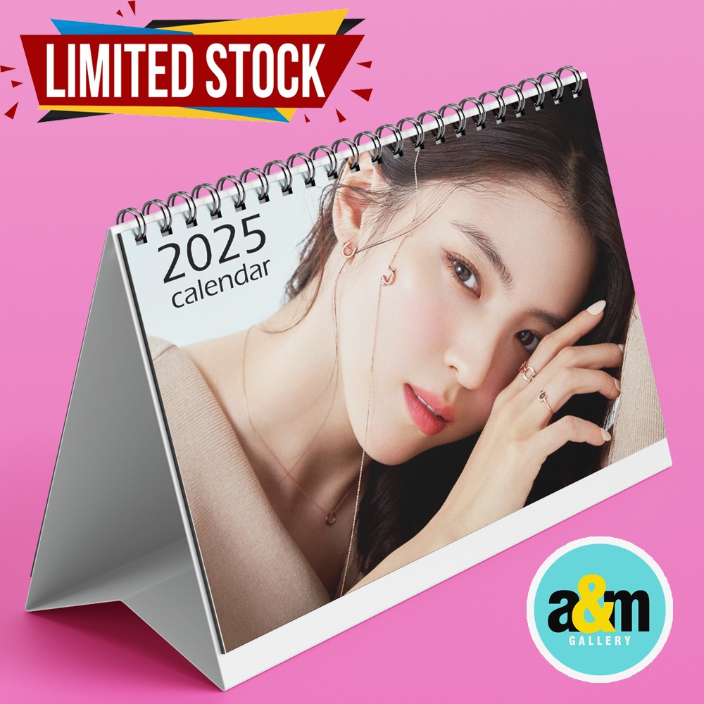 A&m Han So Hee Calendar Desk Calendar 2025 Calendar K-POP Calendar ...