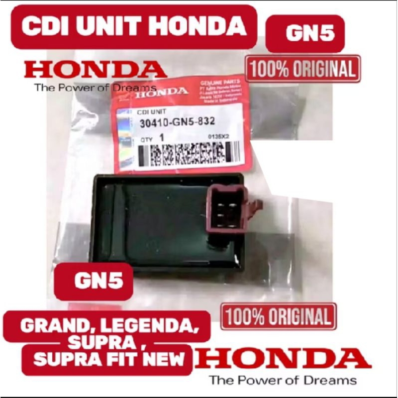 Original CDI GN5 UNIT HONDA, HONDA LEGEND, HONDA SUPRA, HONDA SUPRA FIT ...