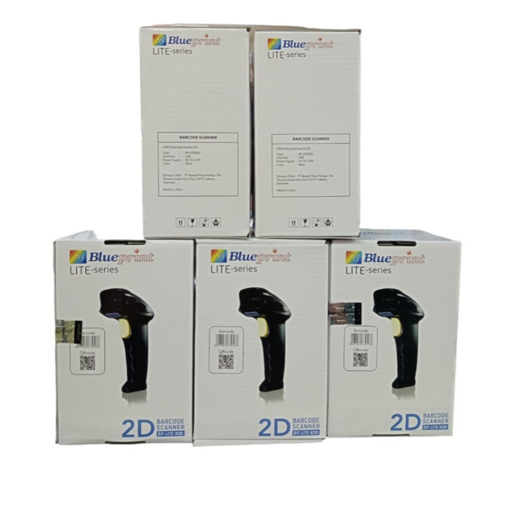 Blueprint BP-LITE X2D Wired CCD Barcode Scanner 2D USB Auto Scan QR ...