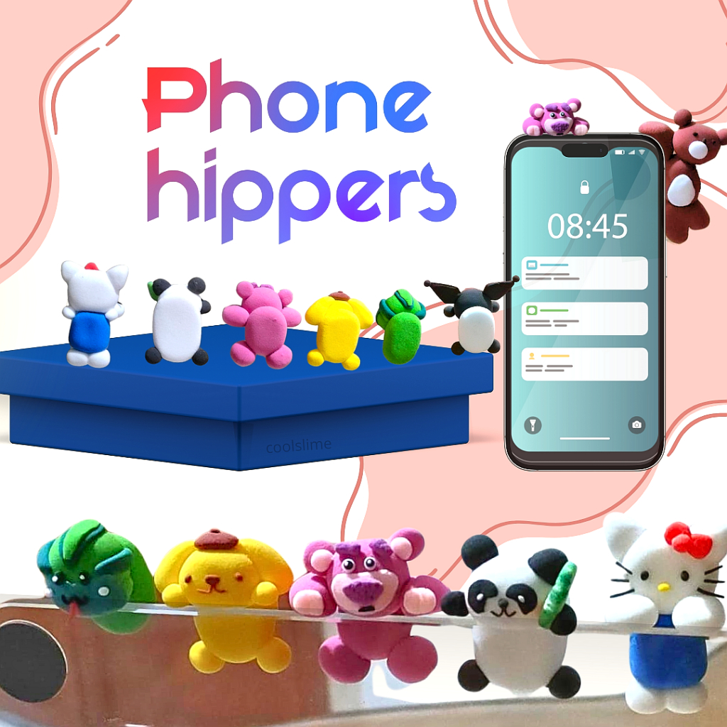 HP Phone hippers 2025 / Cellphone accessories / Clay art | Shopee ...