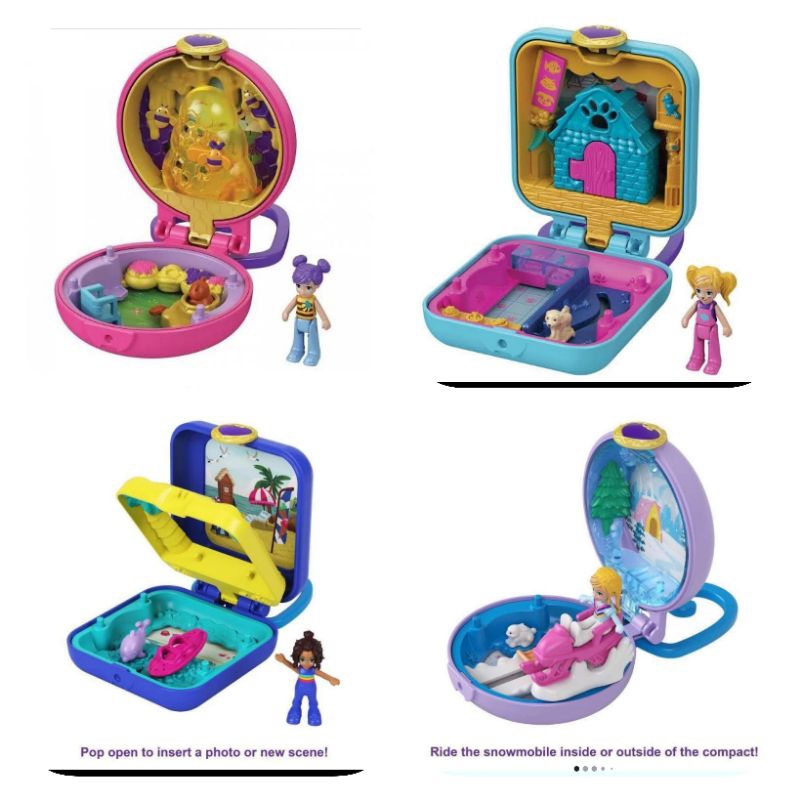 Polly Pocket Tiny Compact Purse Micro Figure Set | Shopee Philippines