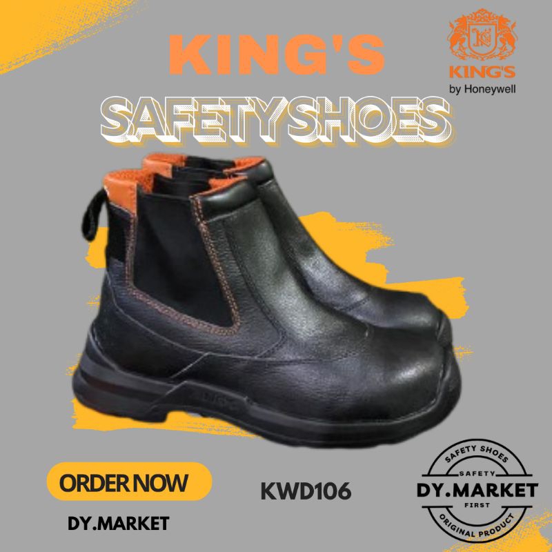 Original KWD106 KING'S Safety Shoes | Shopee Philippines