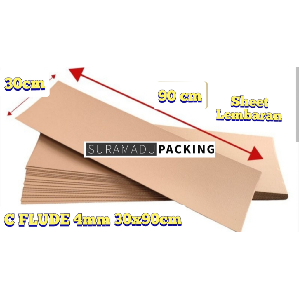 CARDBOARD SHEET 30x90 cm / 90x30 cm Plain Cardboard SHEET / Plain ...