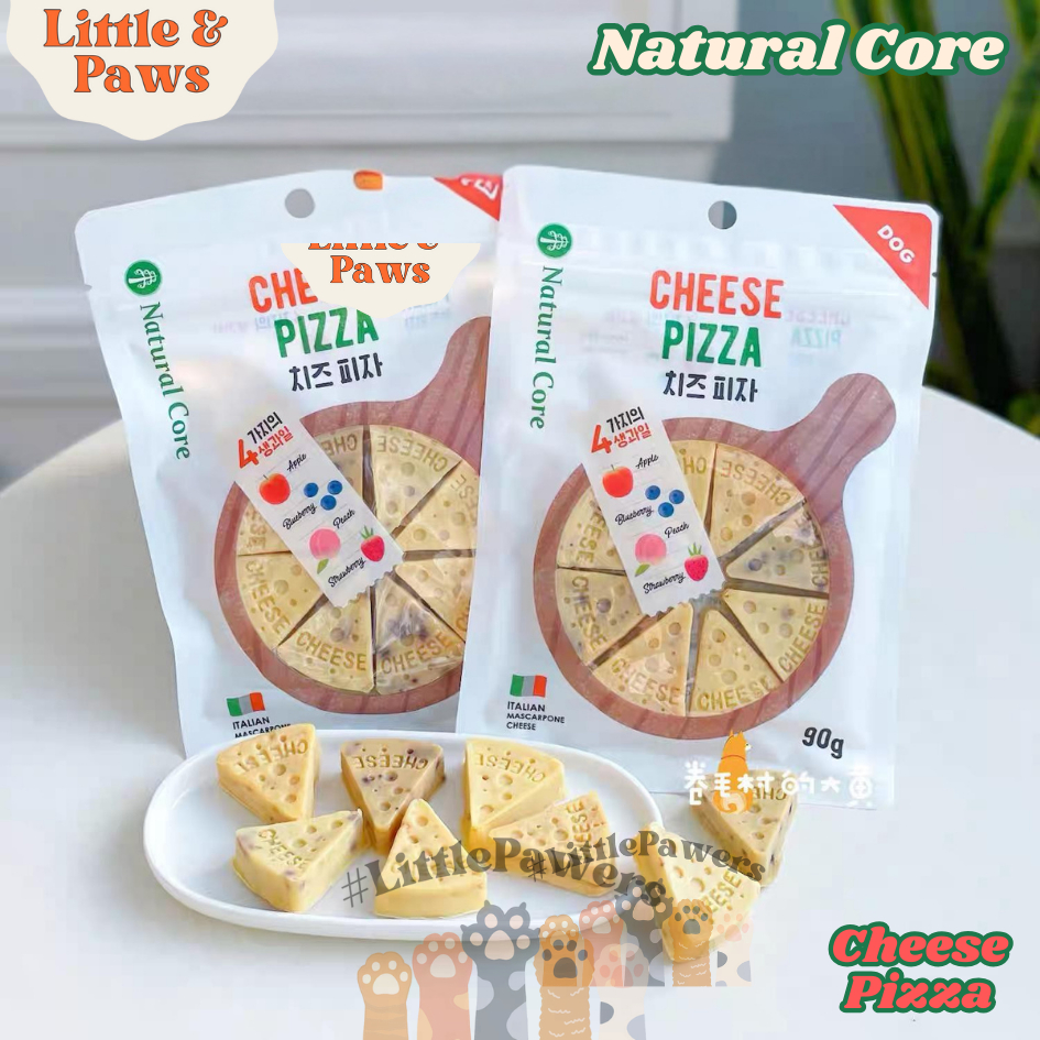 Natural Core Pizza Cheese Chicken Fruit Snack Treats Dog Training Dog ...