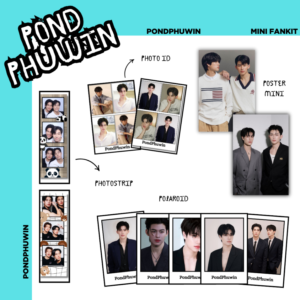 PONDPHUWIN GMMTV PONDPHUWIN SAVING PACKAGE POND PHWIN ACTOR THAILAND ...