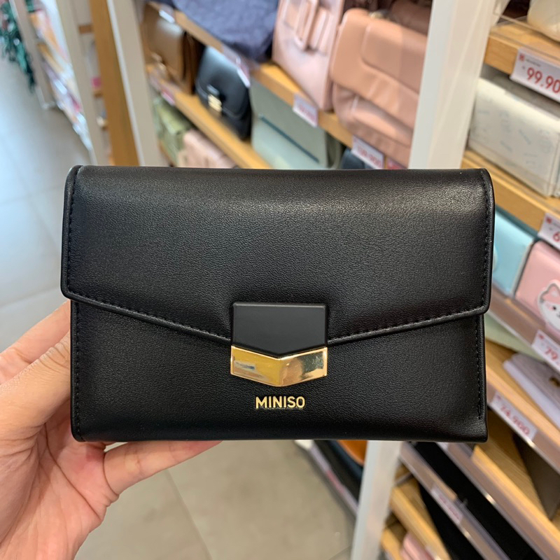 Miniso Women's Medium Trifold Wallet | Shopee Philippines
