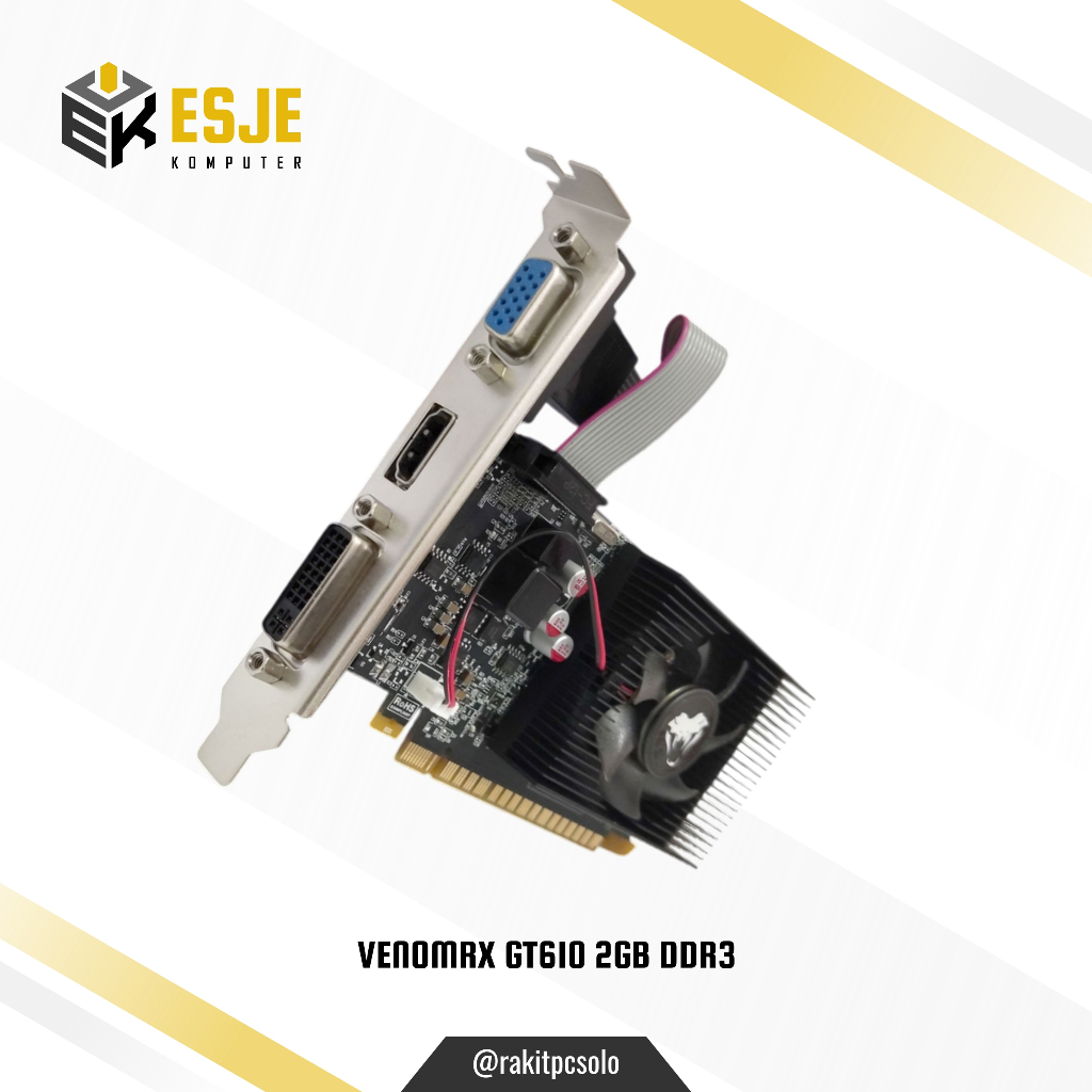 Vga VenomRX Geforce GT610 1GB DDR3 - Venom RX GT 610 2GB | Shopee Philippines