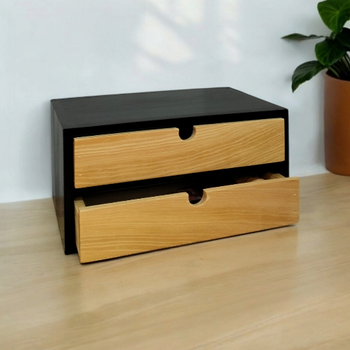 KAYU Wooden drawer stacking shelves/storage desk organizer/storage box ...