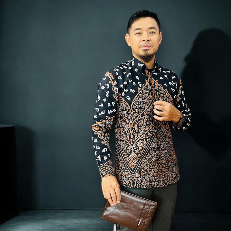 Batik LONTA PREMIUM SLIMFIT CASUAL ORIGINAL BROMODIS FULL LAYER INSIDE ...