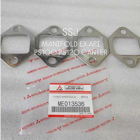 Packing PAKING MANIFOLD EXHAUST API PS100 PS120 CANTER PRICE 1SET 4PC ...