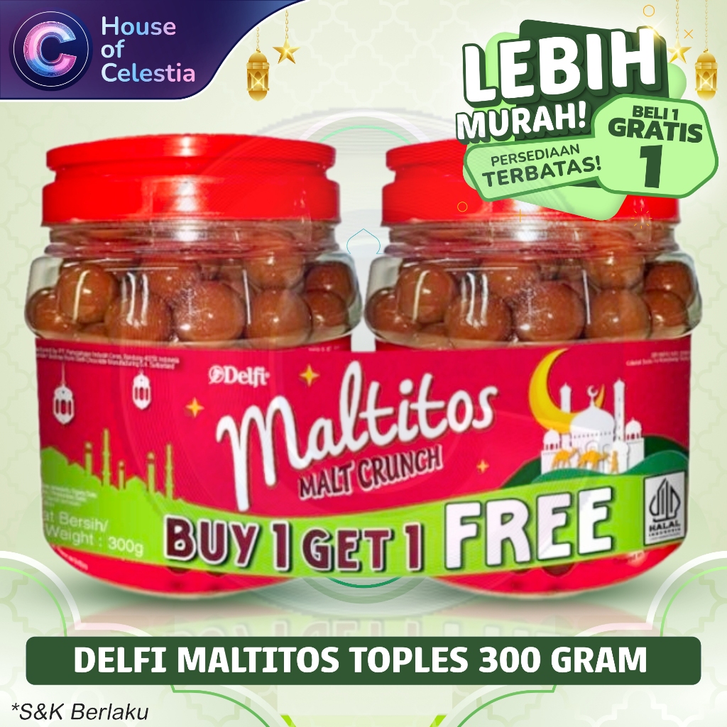 - Buy 1 GET 1 FREE! - Delfi Maltitos Chocolate Premium Malt Crunch ...