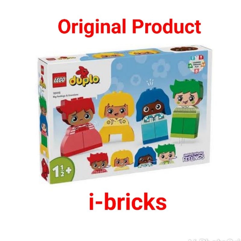 Lego 10415 DUPLO Big Feelings & Emotions | Shopee Philippines
