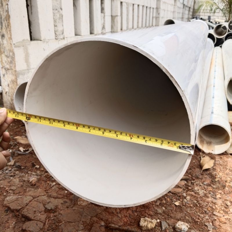 Pvc pipe 12" inch D length 30 cm thickness 6 mm | Shopee Philippines