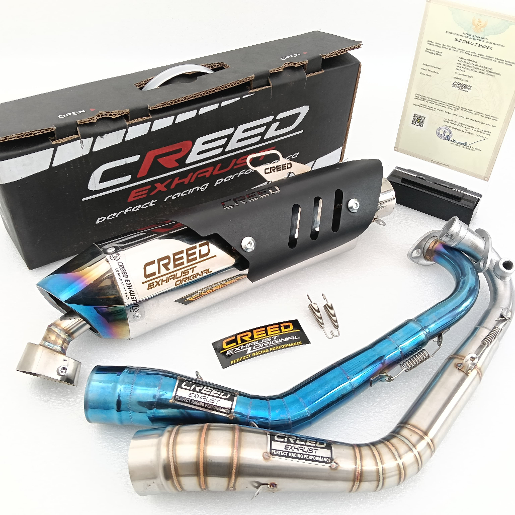 Standard Racing Creed Exhaust Original Sound NGEBAS Adem N Max Lama/New ...