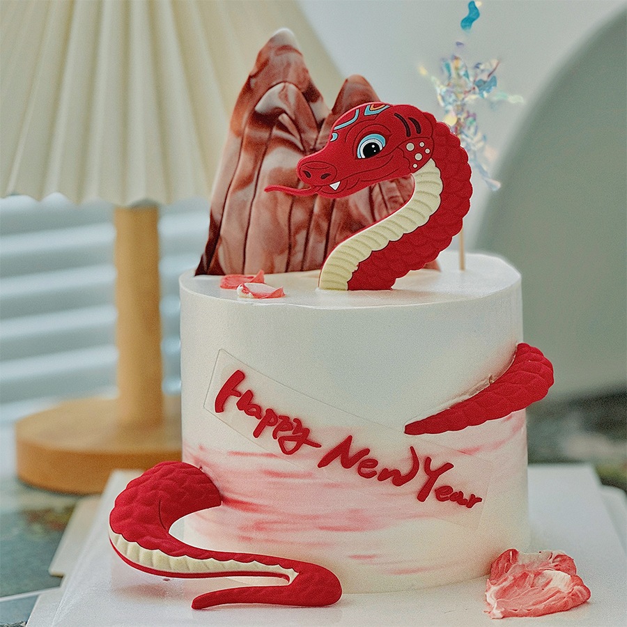 Snake Topper / Cake Topper / year of the snake / snake year 2025 ...