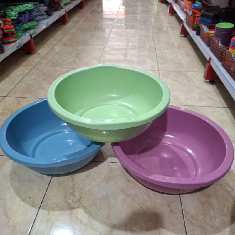 Plastic round basin/narita basin/multipurpose plastic basin | Shopee ...