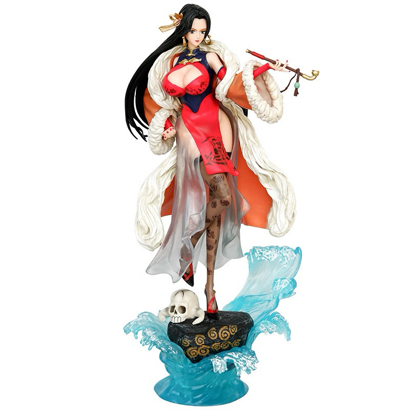 Boa HANCOCK IN RED DRESS ANIME MANGA ONE PIECE ACTION FIGURE ZORO LUFFY ...