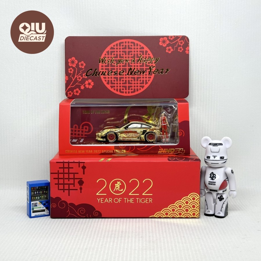 Inno64 Porsche 997 LBWK CNY Year Of Tiger CHASE 2022 Special Edition ...