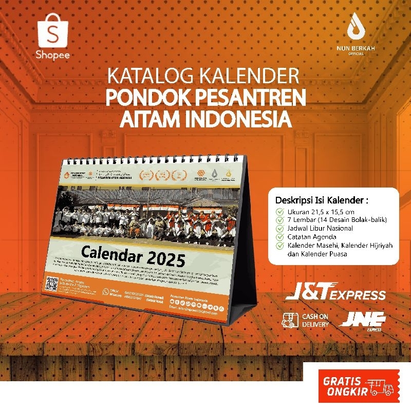 Shopee Catalog Calendar Islamic Boarding School Aitam Indonesia ...