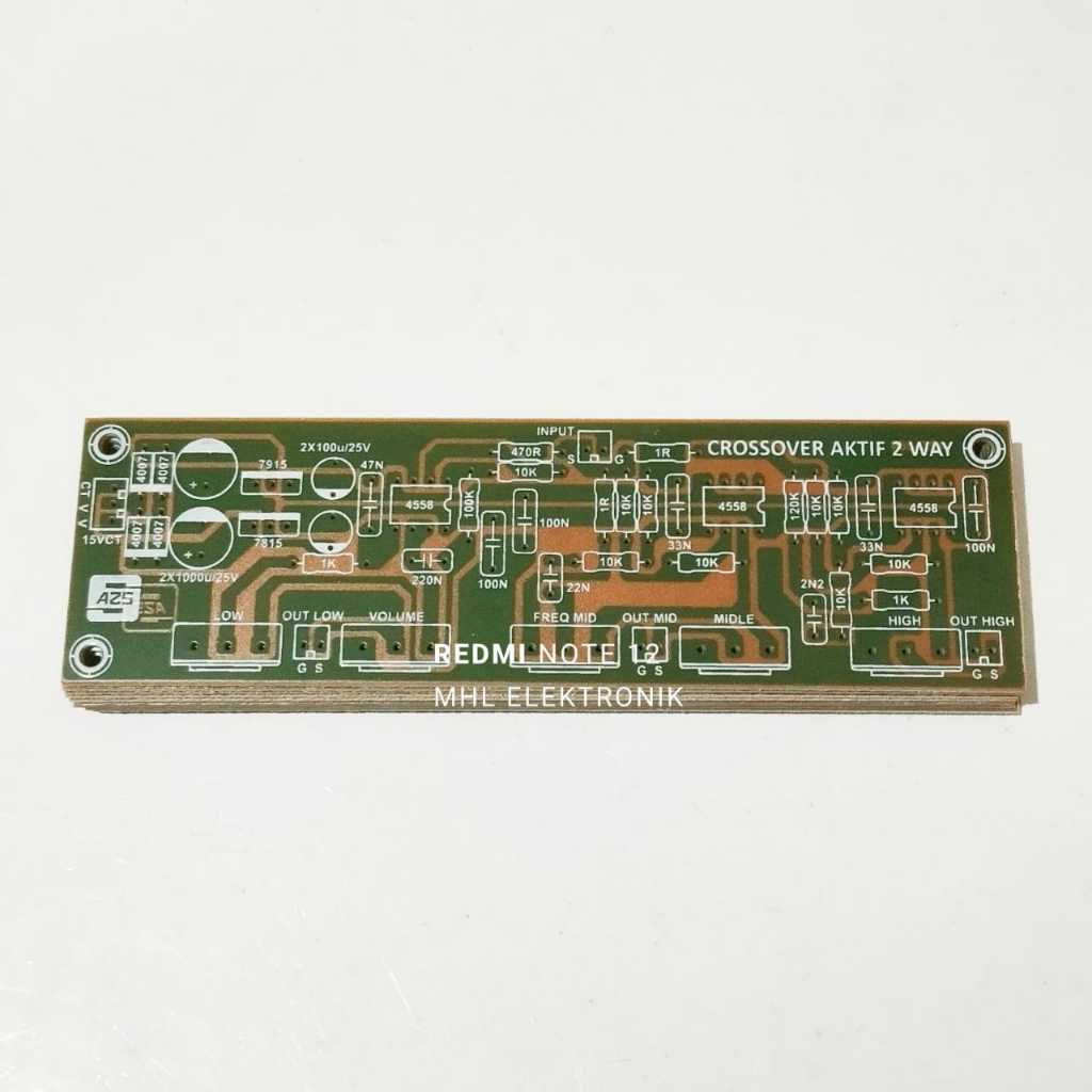 Active Crossover 3 Way Low Mid High PCB | Shopee Philippines