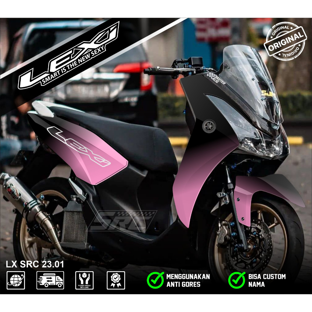 Yamaha LEXI Full Body Sticker Decal Yamaha LEXI Sticker Gradation 2 ...