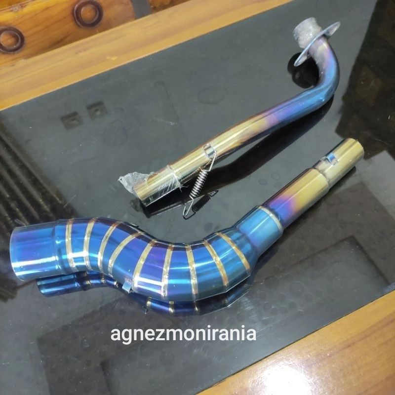 High mount pipe big elbow for Xrm 125 wave 125 furry 125 raider j Xrm ...