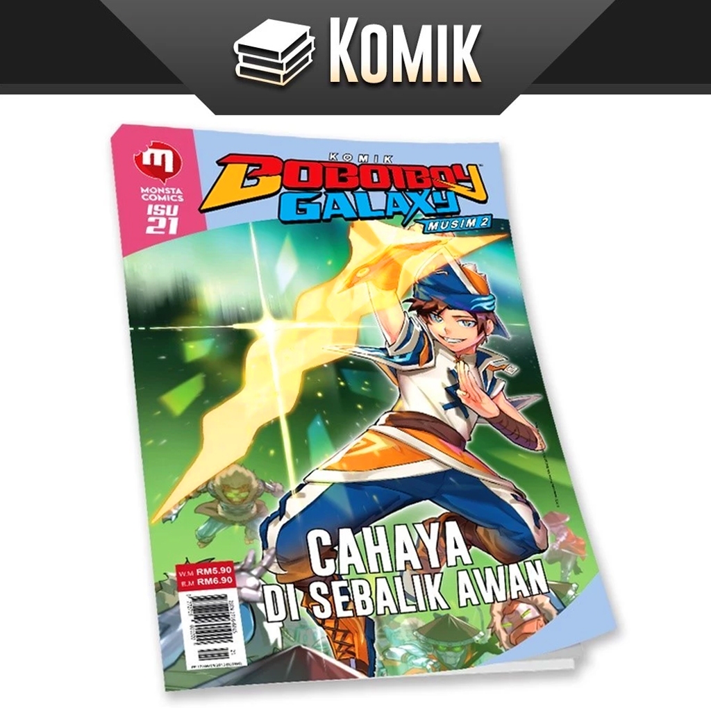 CAHAYA Boboiboy Galaxy Comic Season 2: Issue 21 "LIGHT ON BEHIND THE ...