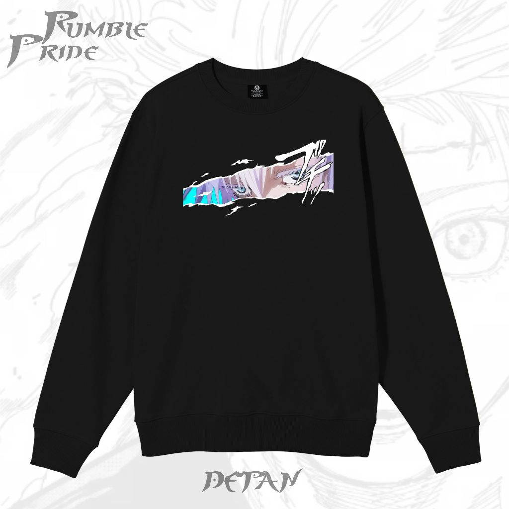 Holiganzstore Basic Crewneck Sweater anime Gojo Satoru Jujutsu ...