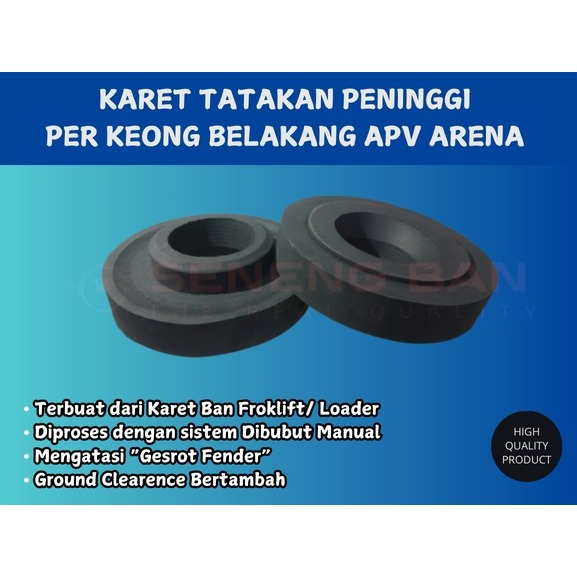 Apv Arena Rear Snail Spring Coaster Rubber Price 1SET (2PCS) | Shopee ...