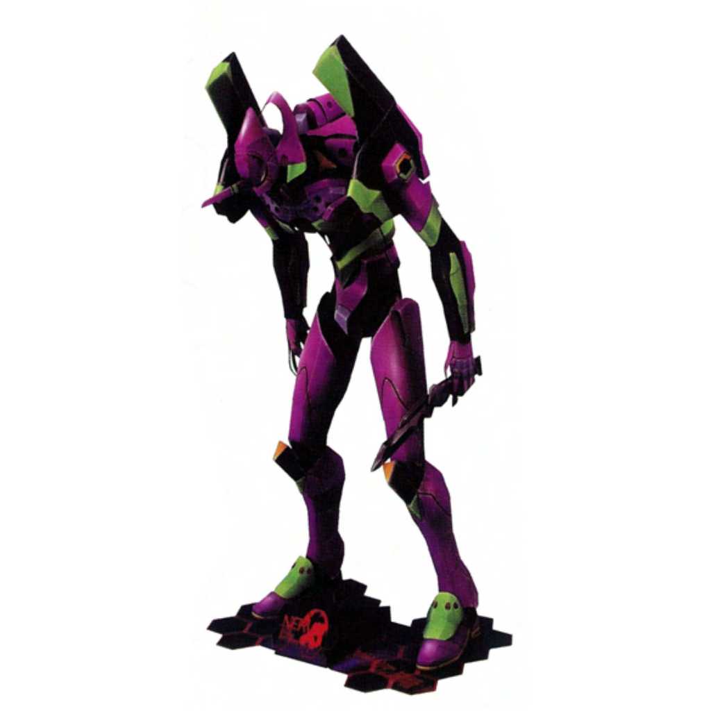 DIY Papercraft Mecha Neon Genesis Evangelion EVA 01 full color Pattern ...