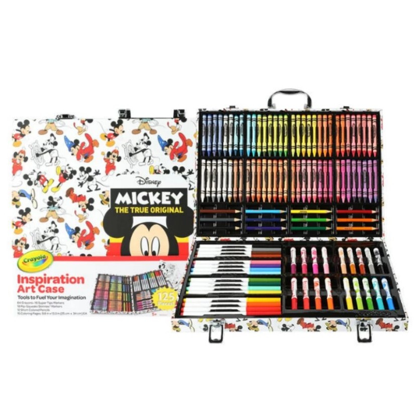 Crayola Mickey Mouse Inspiration Art Case [125 Pcs] Original | Shopee ...