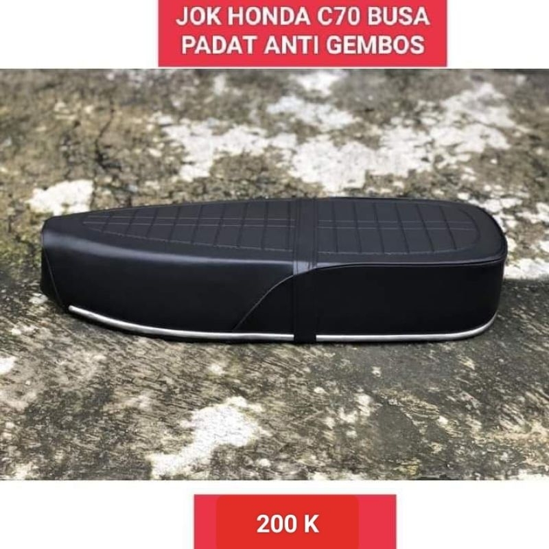 Honda C70 Capital Standard Seats, Original Anti-Flat Solid Foam ...