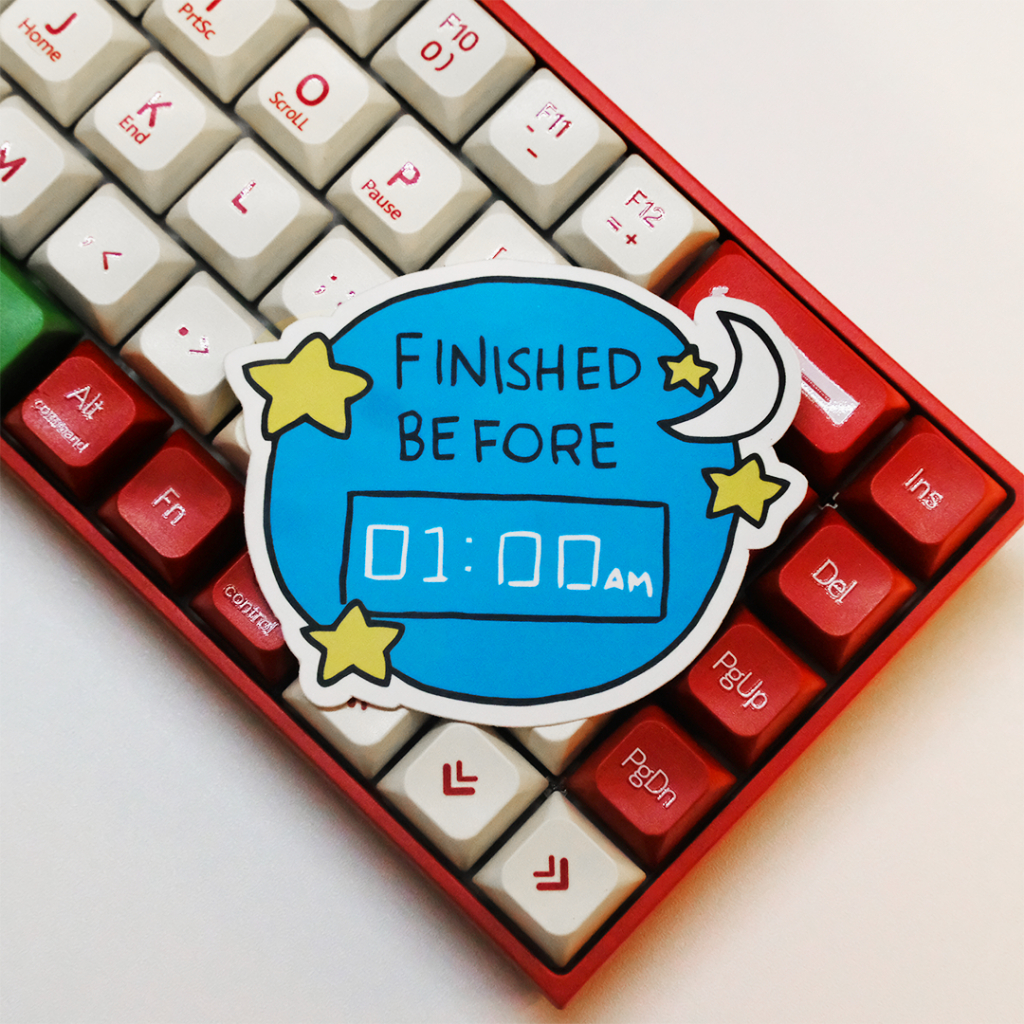 Before FINISHED STICKER 01.00AM | Shopee Philippines