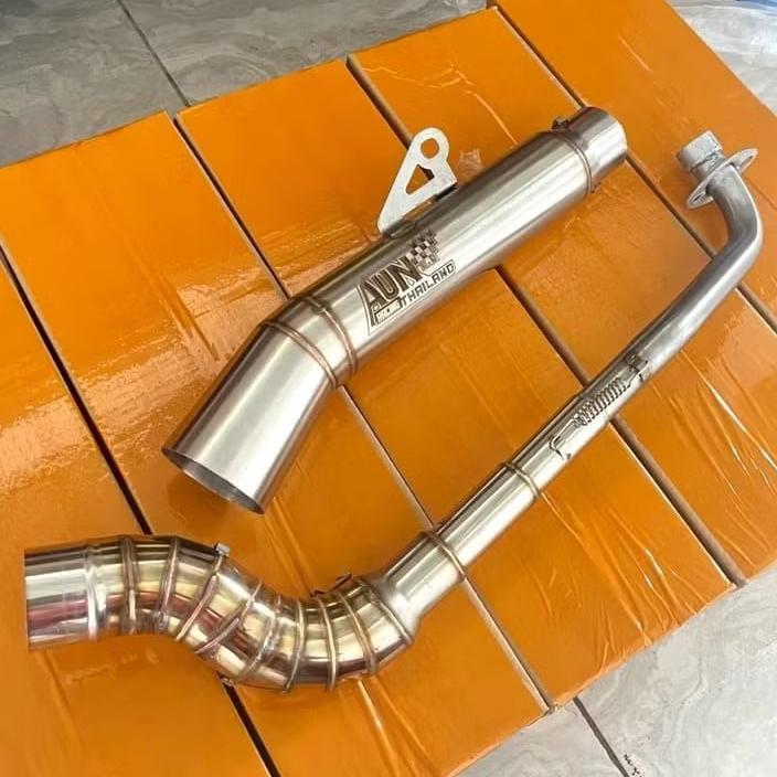 Aun Super Open pipe 51mm Xrm 125 Fury 125 Smash115 110 Raider j Wave ...