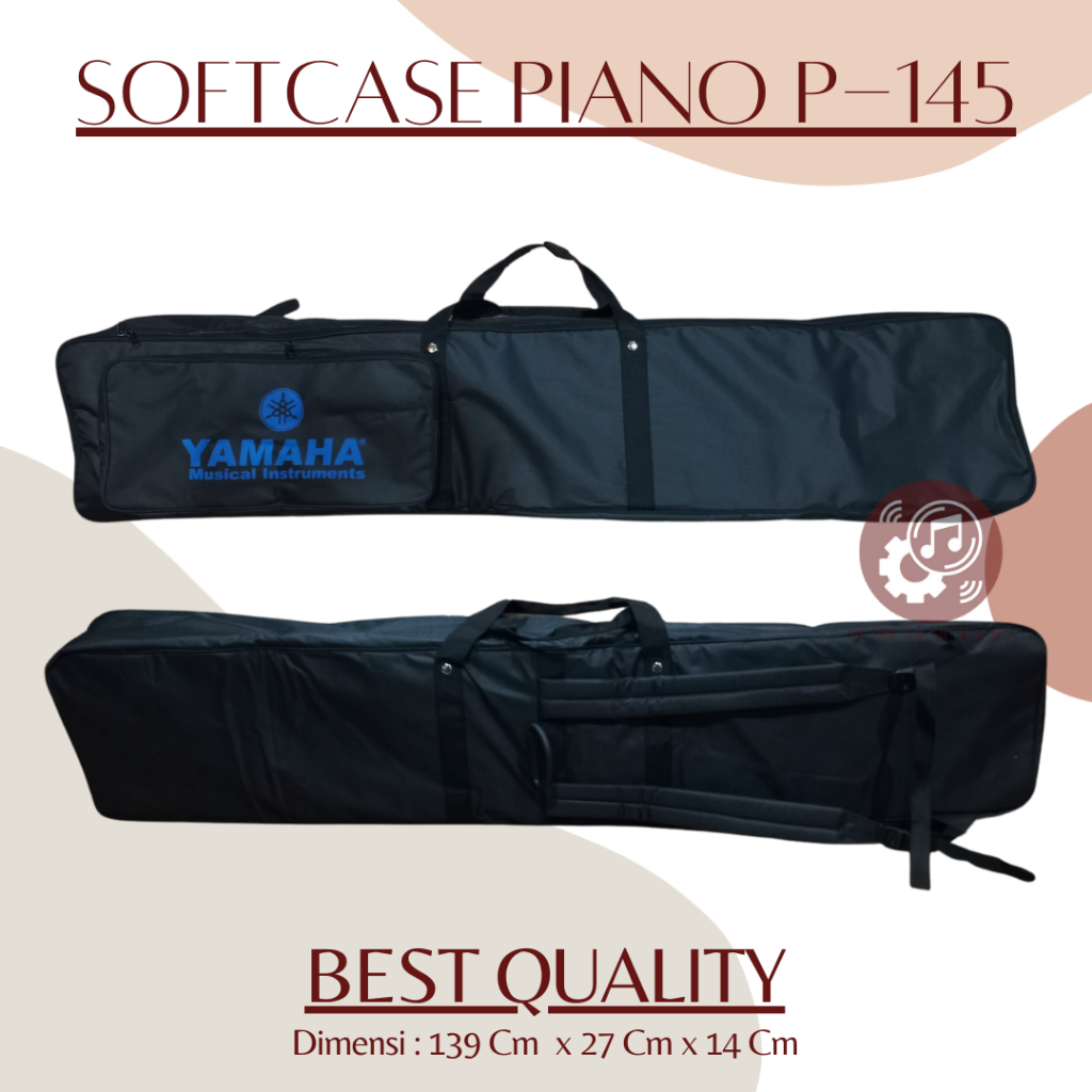 Softcase Piano Keyboard Yamaha P-45/P-145 Backpack Bag Yamaha P45 P145 ...