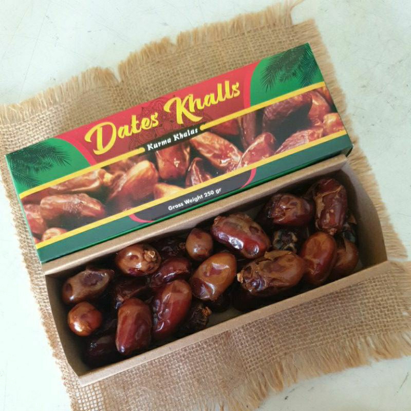 Assorted Dates 250 Grams - Khalas Dates, Egyptian Dates, Ajwa Dates ...