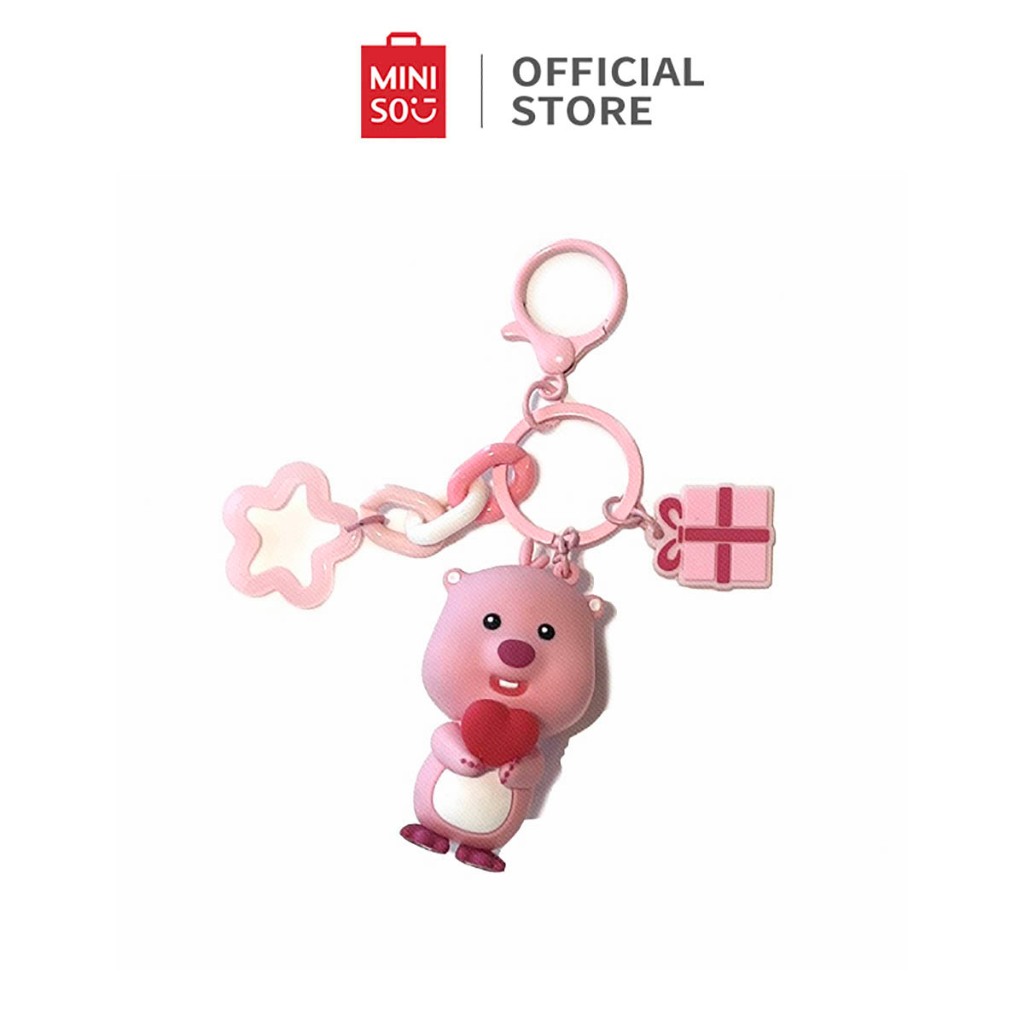 Miniso x Zanmang Loopy Collection Heart Keychain Decorative Pendant ...