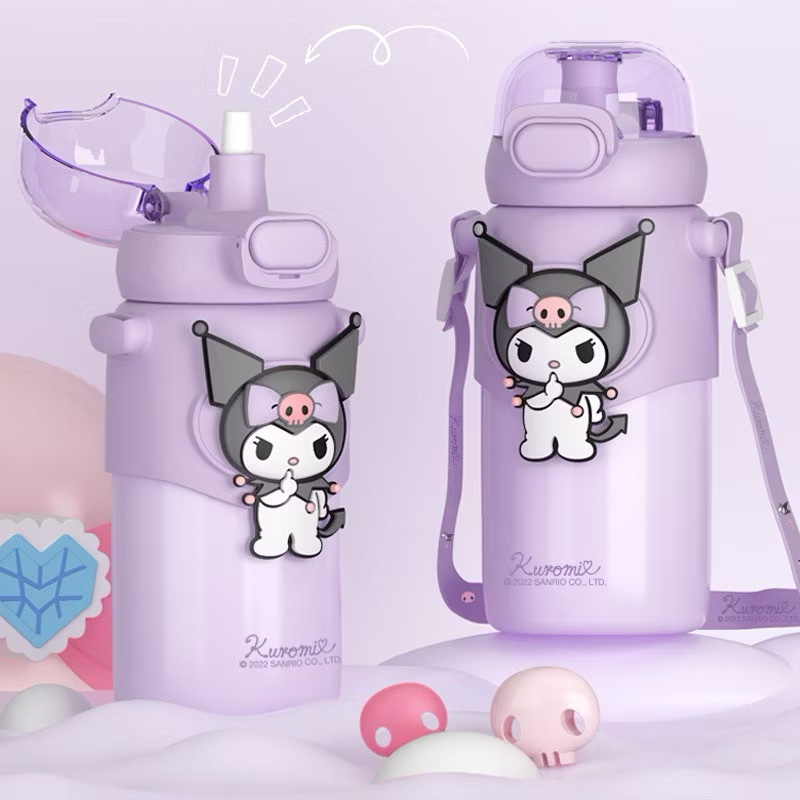 Sanrio Dual Function Drinking Bottle with Straw KU-2122 Straw and ...
