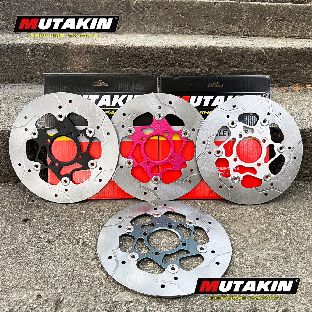 Mutakin floating disk front disc 245mm 4 holes PNP MX KING v1 v2 VIXION ...
