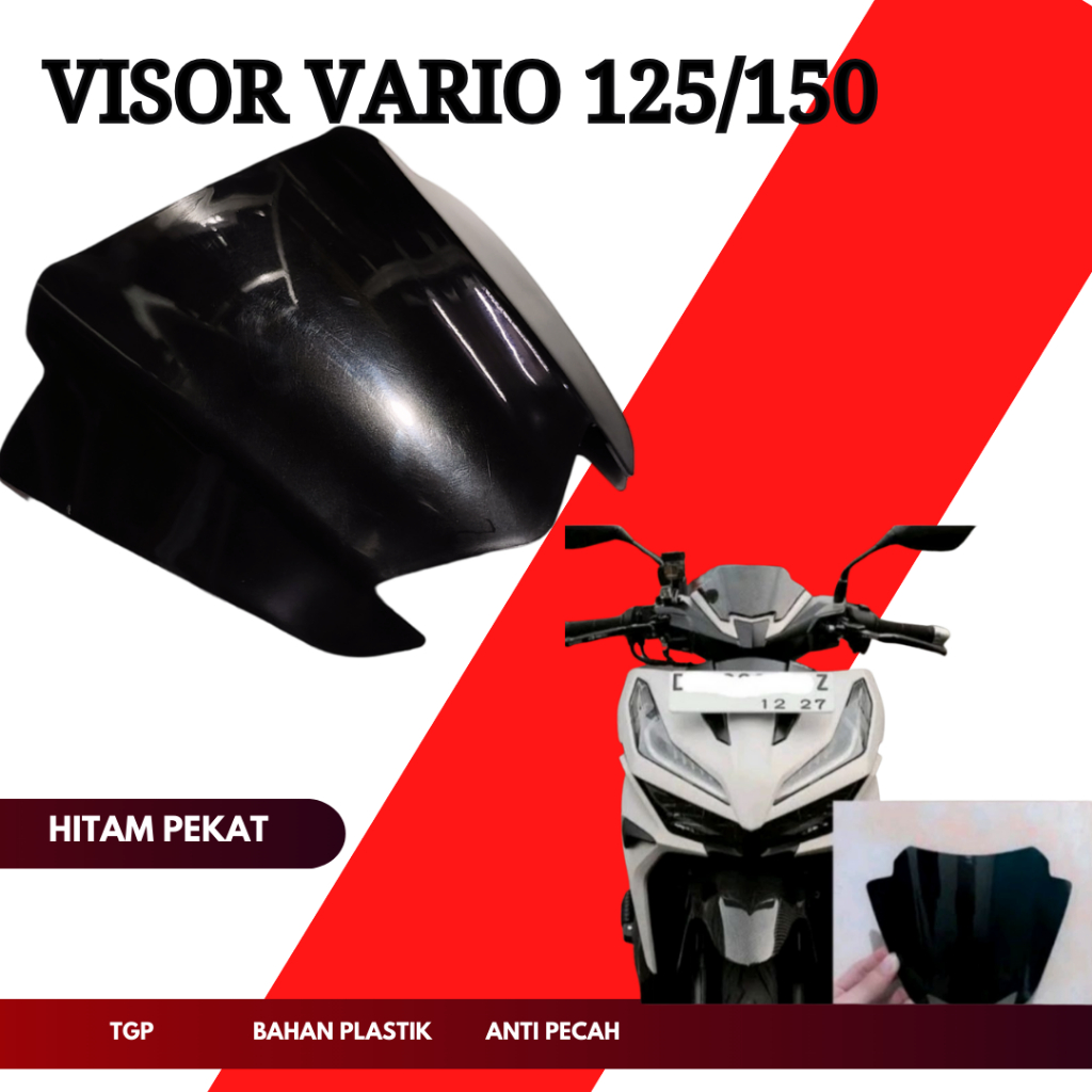 Visor all new vario 125 and vario 150 2018 2019 tgp | Shopee Philippines