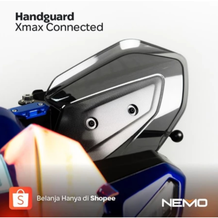 Nemo Handlebar Protector / Handguard Xmax Connected 2023 - 2025 ...