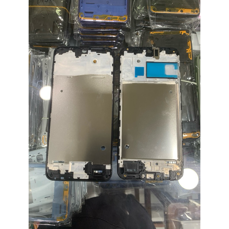Lcd FRAME / BEZEL / CENTRAL BONE ORIGINAL SAMSUNG M20 LCD STAND ...