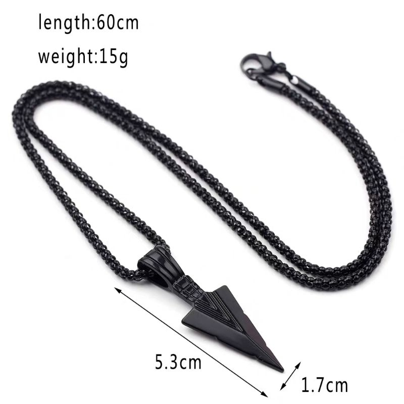 HITAM Men's Fashion Jewelry Arrow Head Pen in gold, silver, black ...