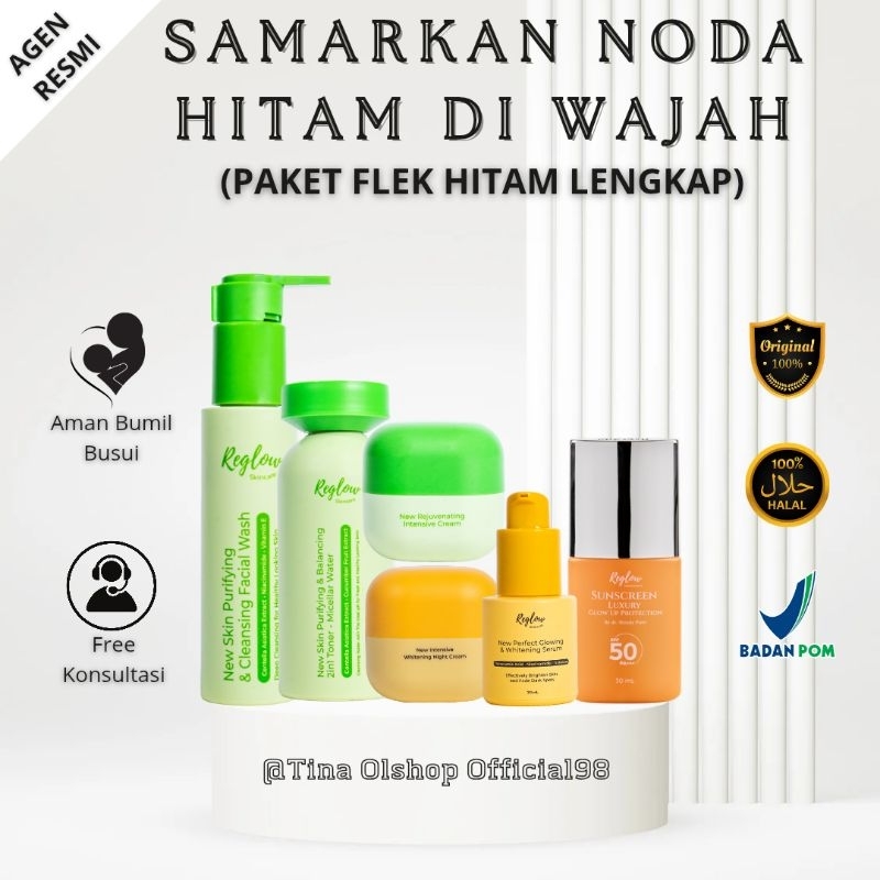 HITAM Reglow Black Spot Package Prevents the Appearance of Black Spots ...