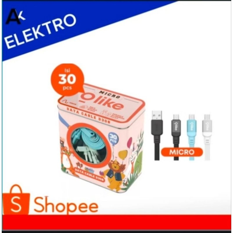 D308m Micro Data Cable / Olike Gepeng Micro Data Cable | Shopee Philippines